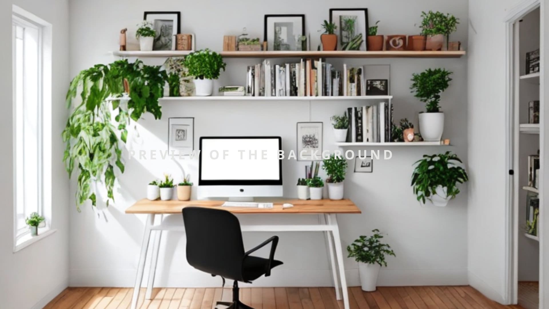 Home Office: 12 Chic Virtual Backgrounds for Casual Workspaces for ...