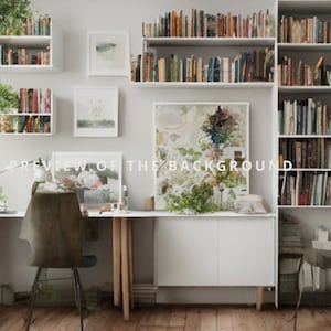 Home Office: 12 Chic Virtual Backgrounds for Casual Workspaces for ...
