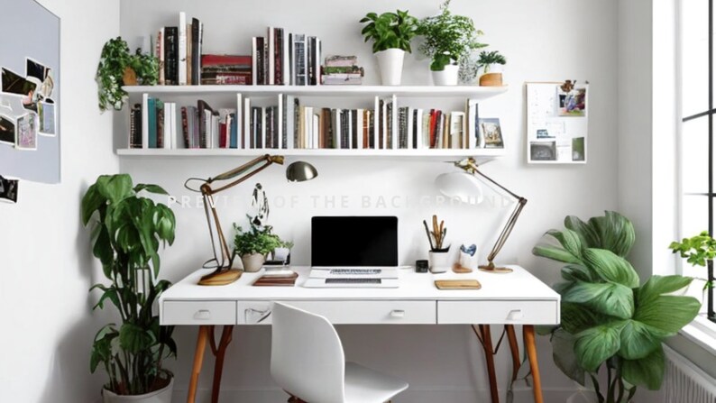 Home Office: 12 Chic Virtual Backgrounds for Casual Workspaces for ...