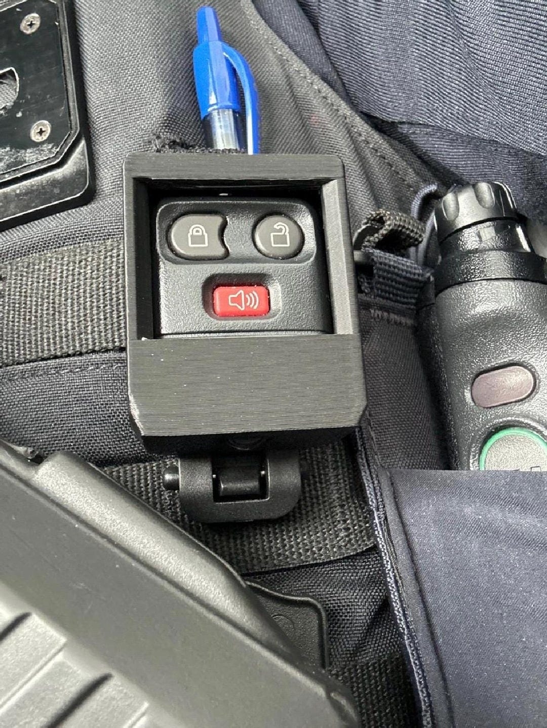 Ford Square Style 3/4 Button Keyless Entry Remote Key Fob Holder for ...