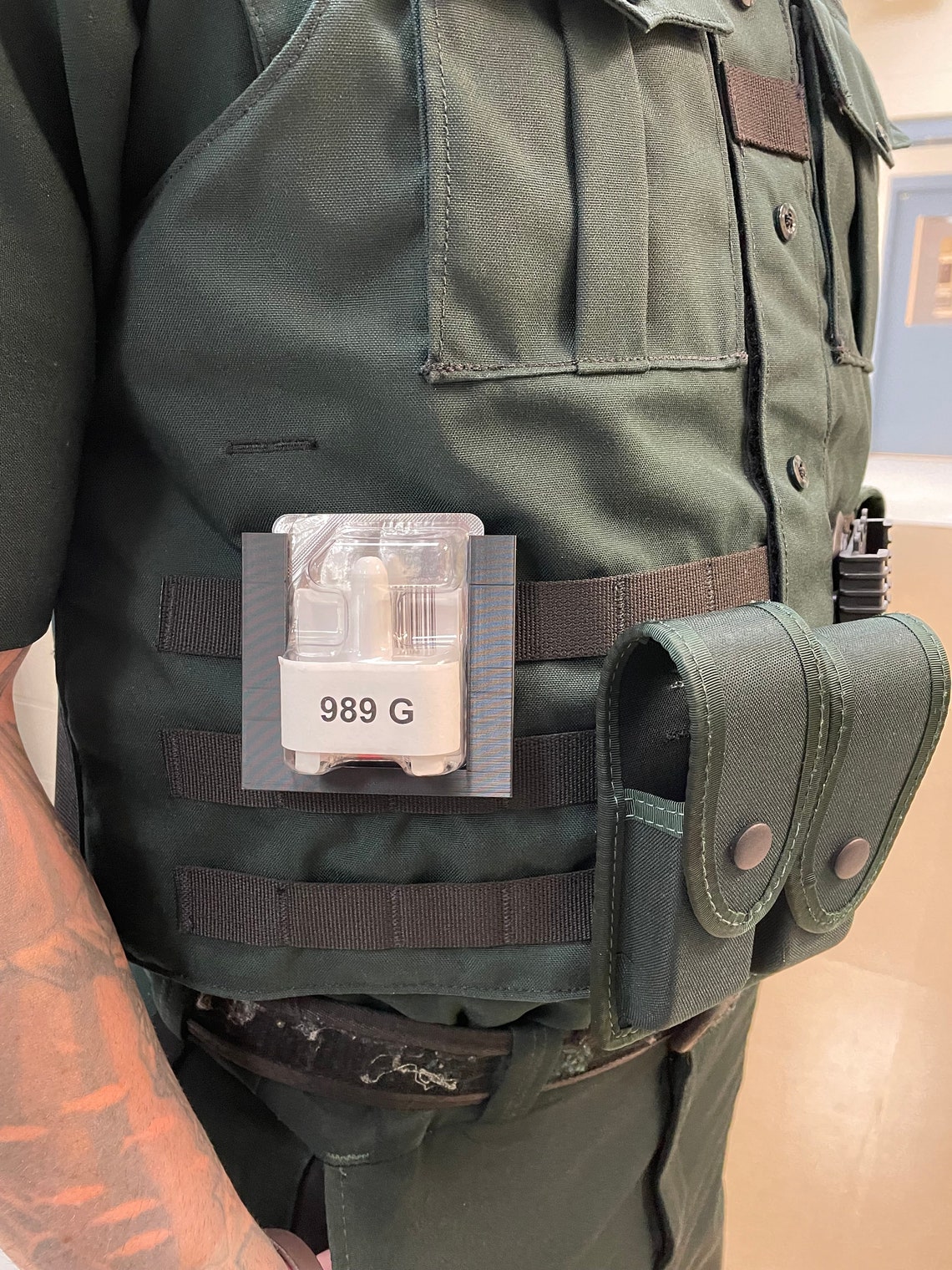 Naloxone Narcan, Nasal Spray Holder for Police / Sheriff Molle Vest ...