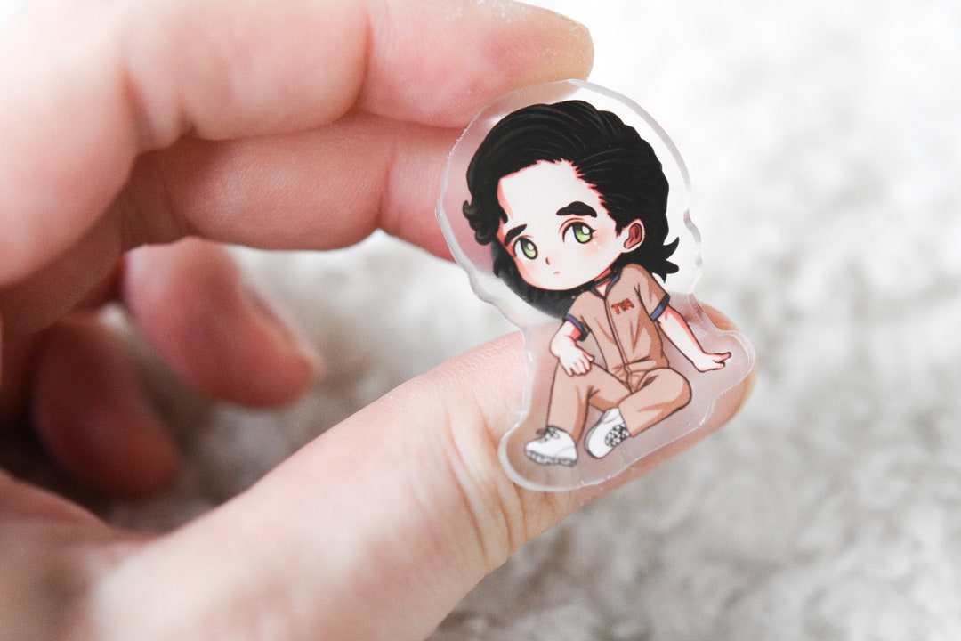 Loki Pin God of Mischief Acrylic 5 Variants - Etsy