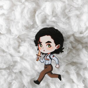 Loki Pin God of Mischief Acrylic 5 Variants - Etsy