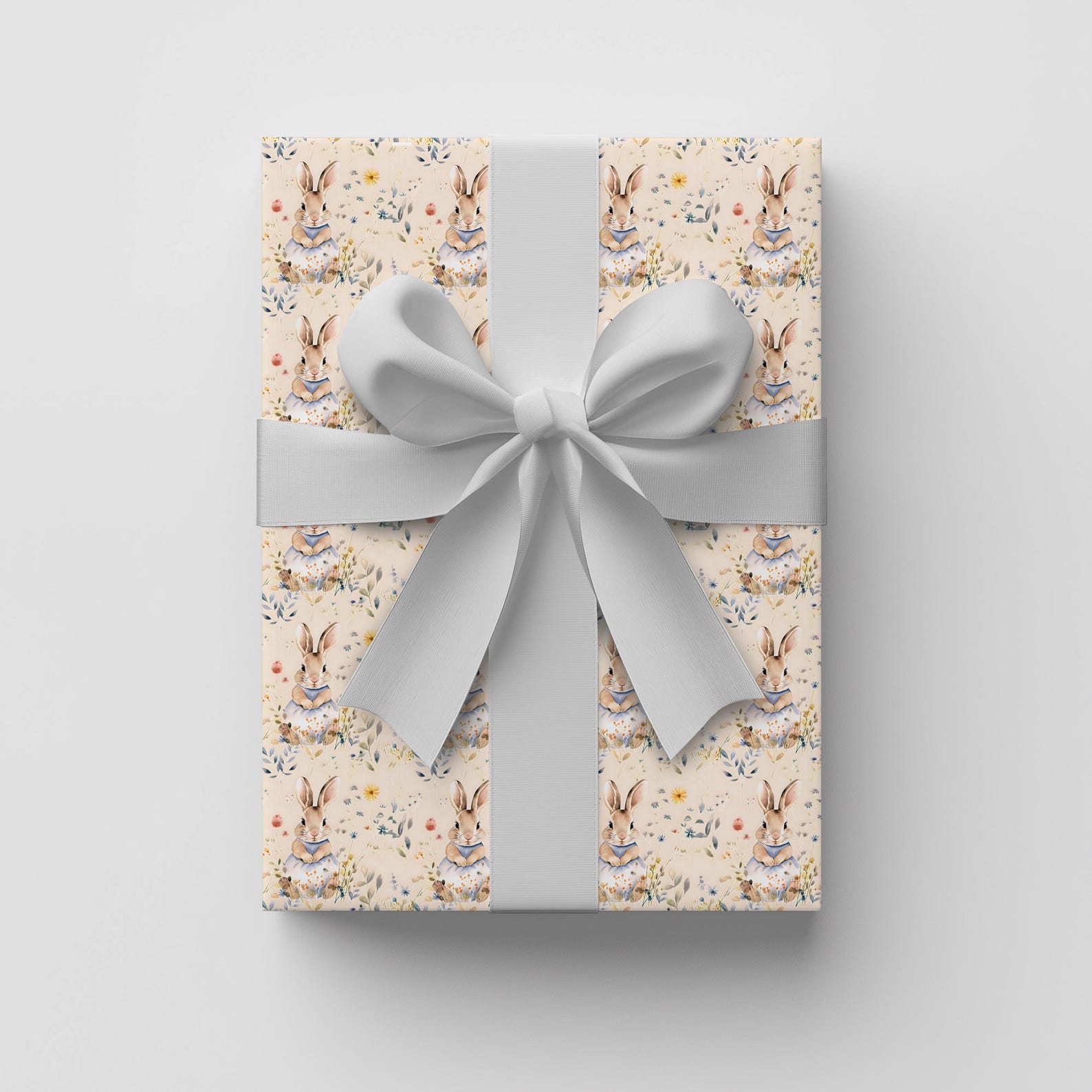 Vintage Bunny Wrapping Paper: Gift Wrap for Baby Showers & Gifts - Etsy