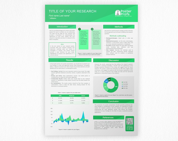 Scientific Poster Template Bundle for Powerpoint or Google Slides ...