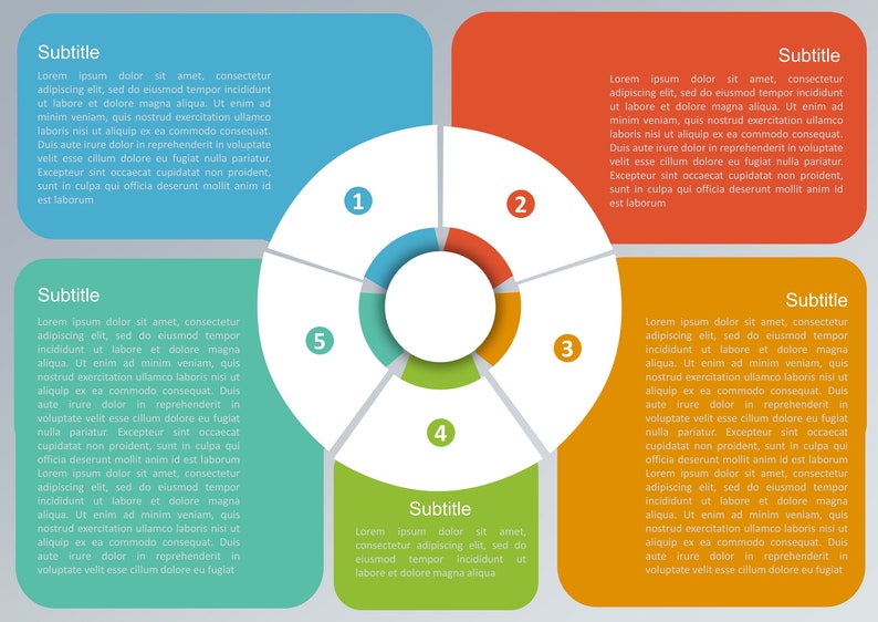 Infographic & Visual Data Poster Template / A0 Landscape Format ...