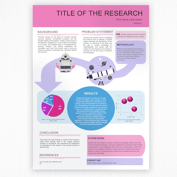 Academic Poster - Etsy