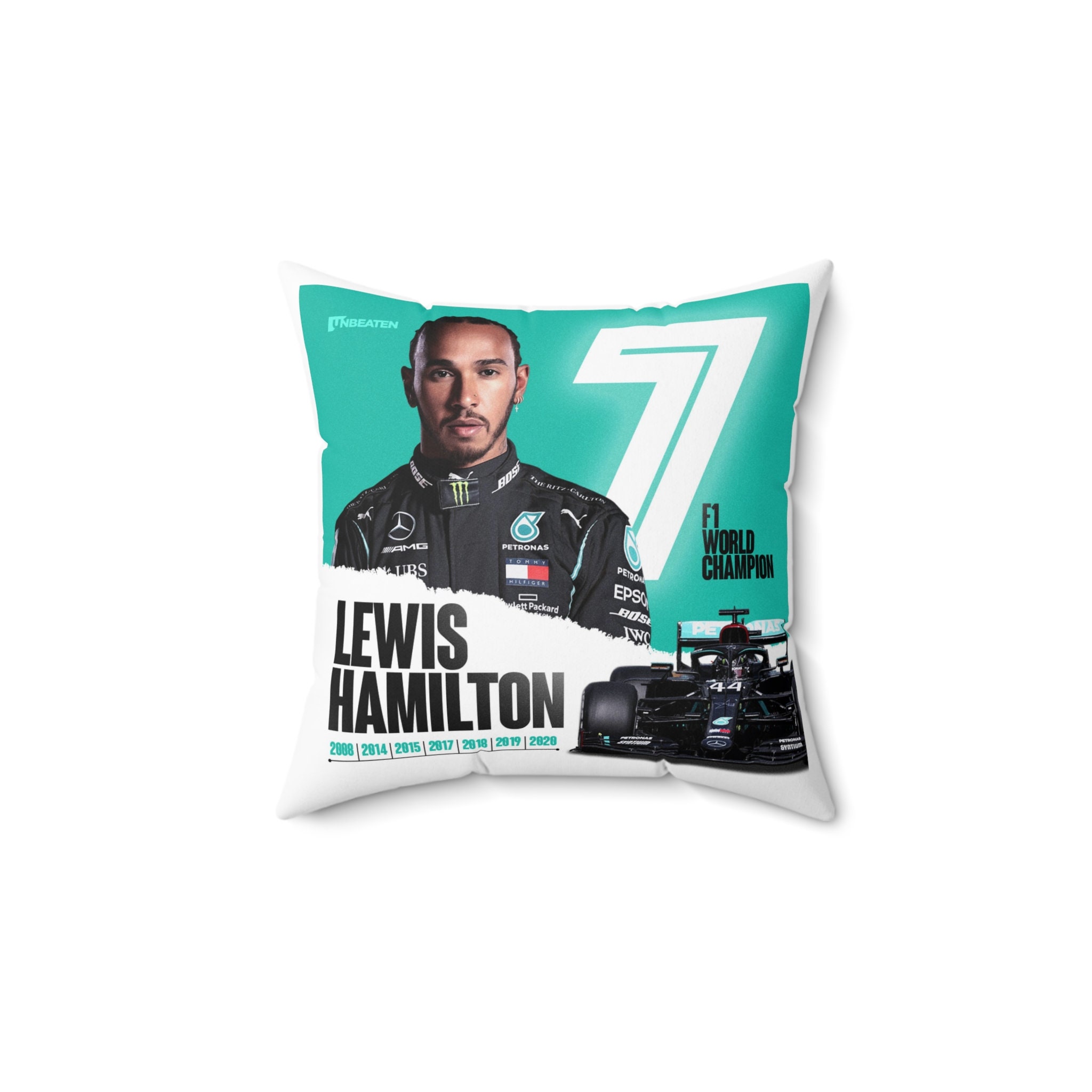 Lewis Hamilton & Mercedes Pillow - Etsy