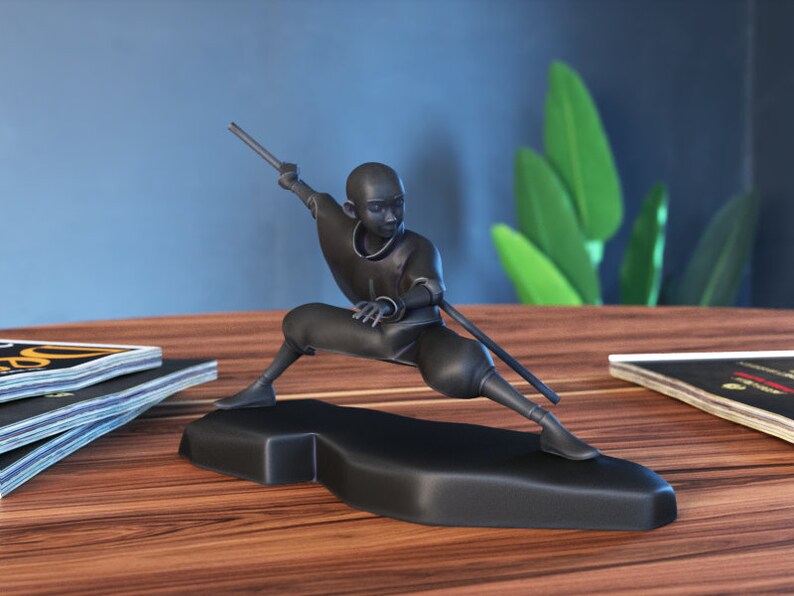 Aang Customizable 3D Printed Figurine Perfect Gift for the - Etsy
