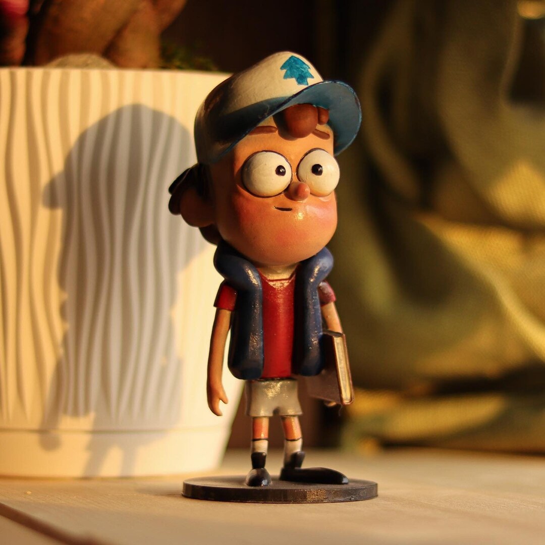 Dipper - Customizable 3D Printed Figurine - Perfect Gift for Gravity ...