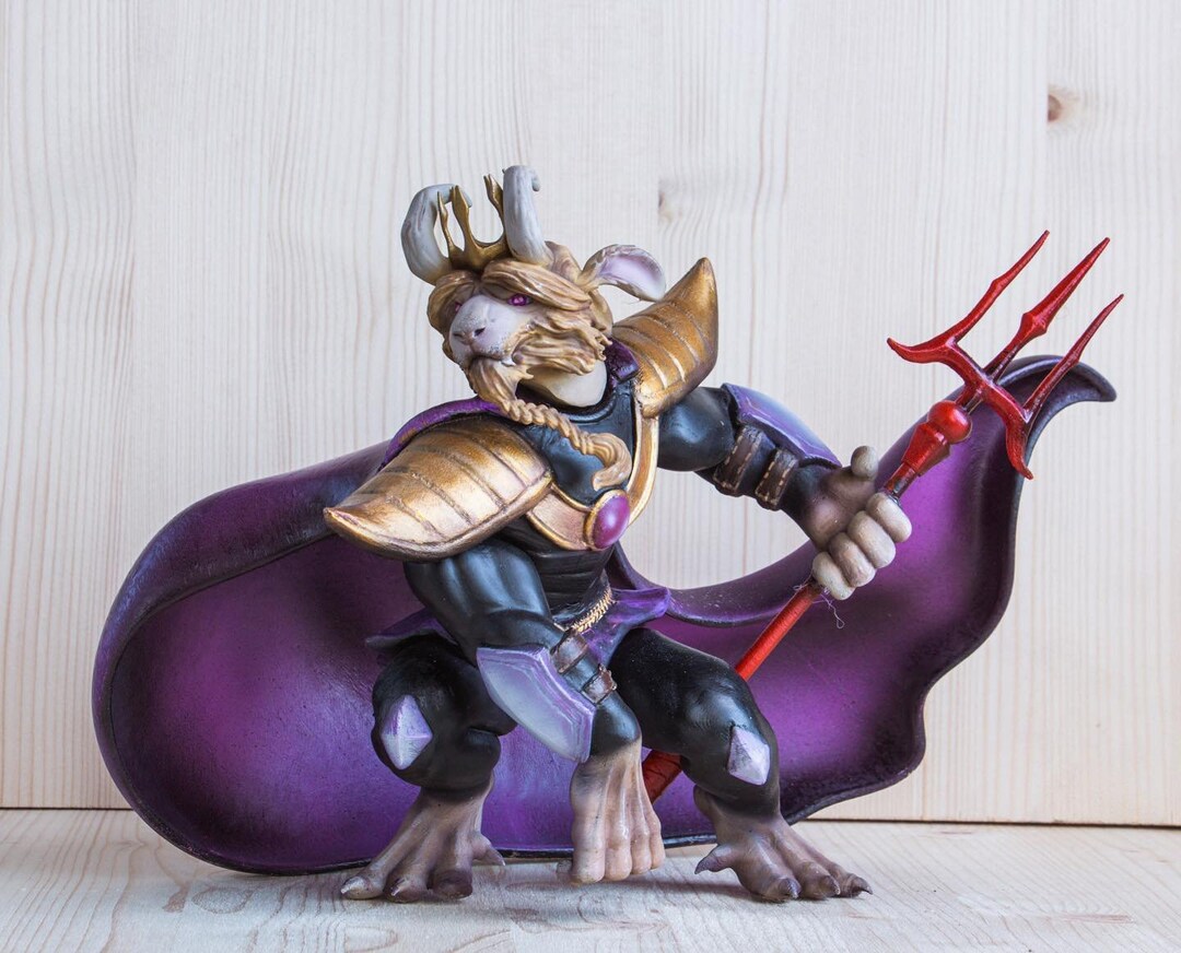 Asgore - Customizable 3D Printed Figurine - Perfect Gift for Undertale ...