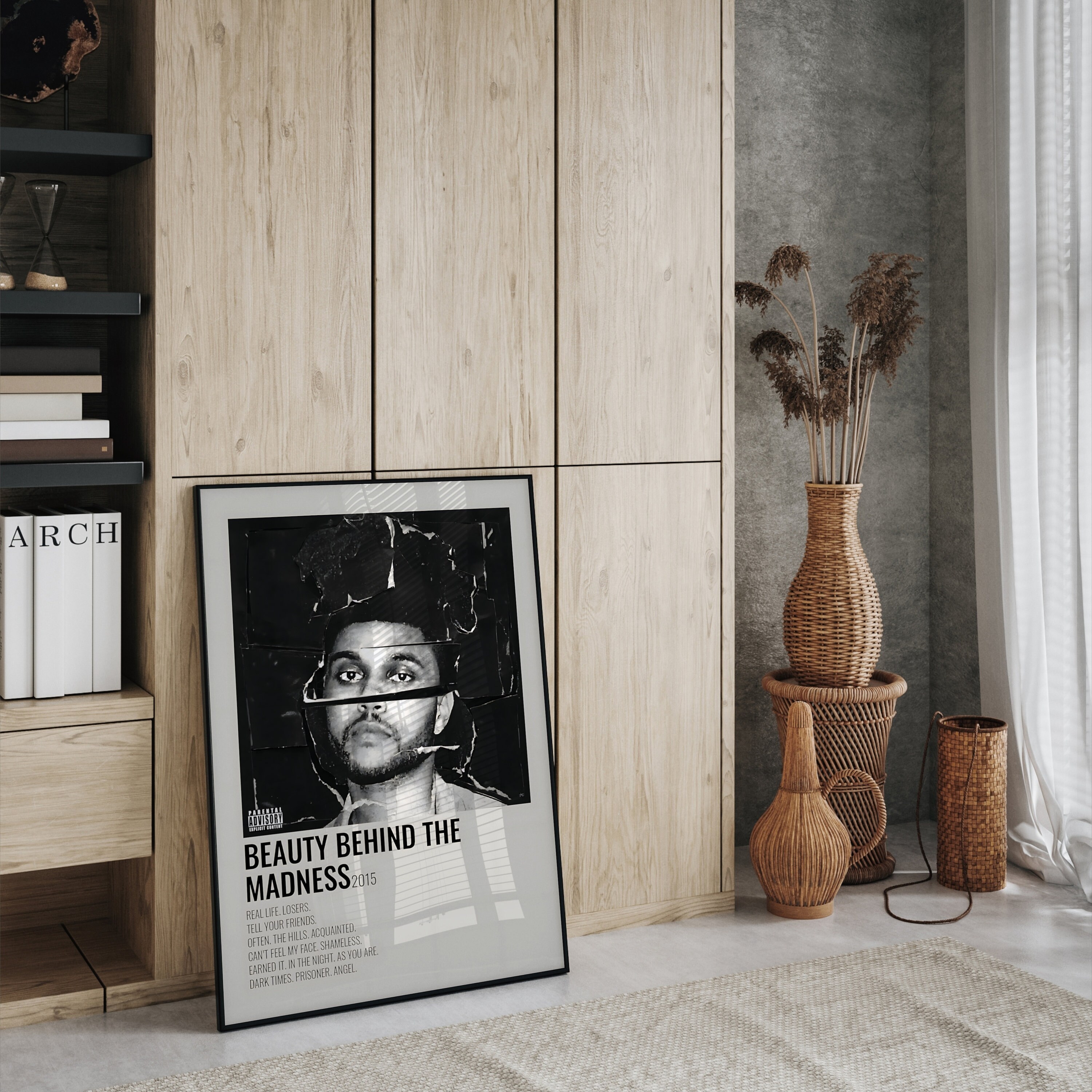 Weeknds frame art, Weeknds wall art, Weeknds poster art, Album cover ...