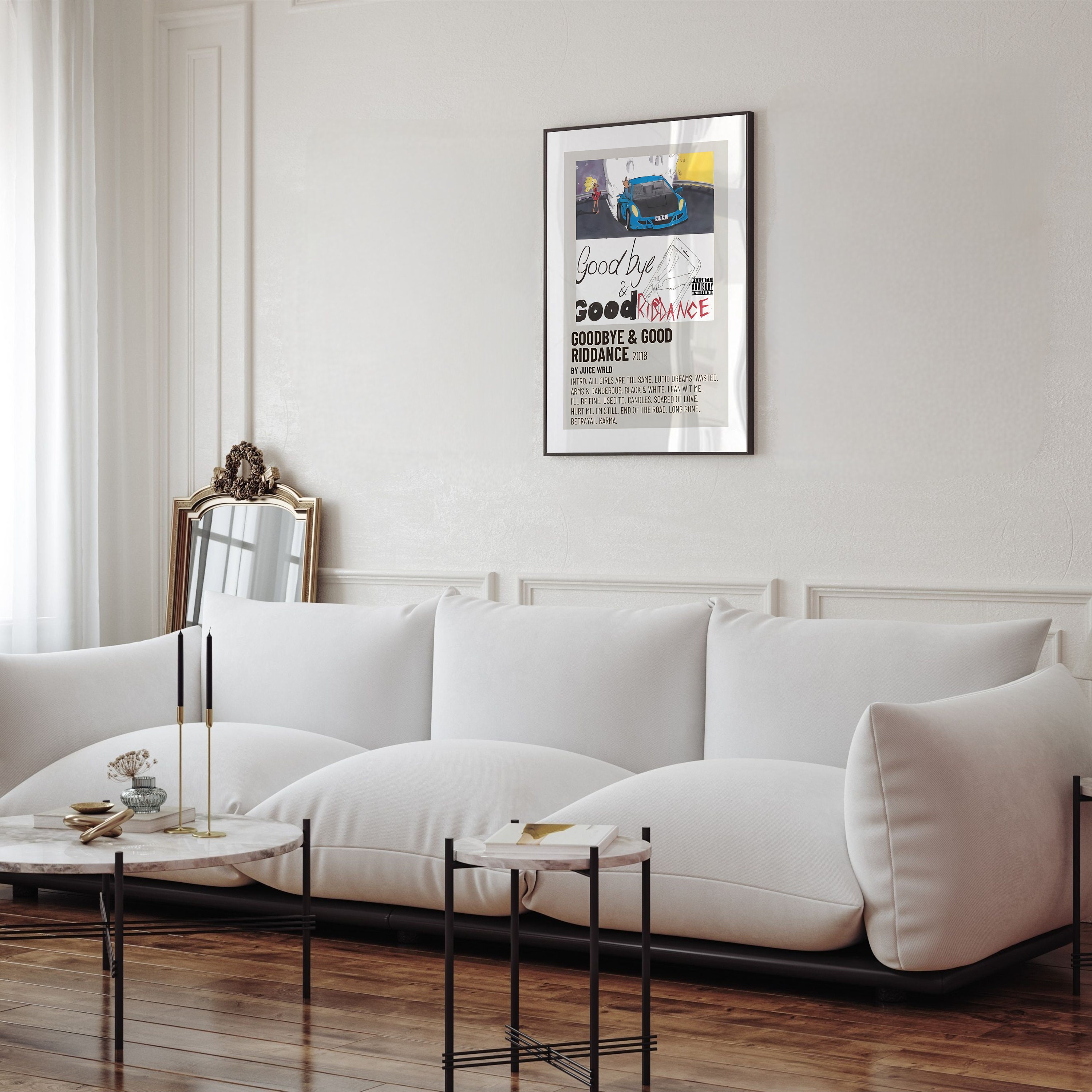 Juice Wrld wall art Juice Wrld wall decor Juice Wrld album - Etsy.de