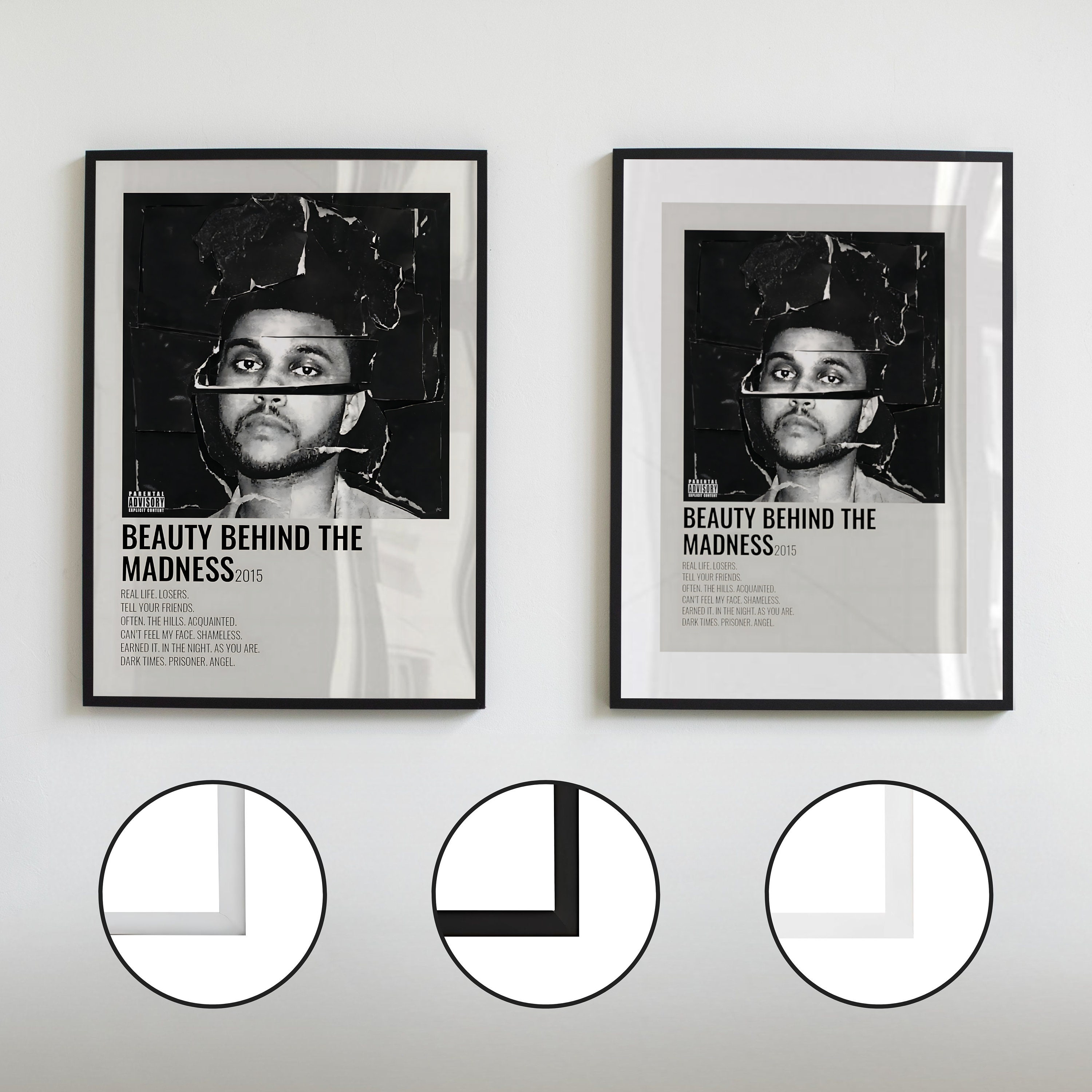 Weeknds frame art, Weeknds wall art, Weeknds poster art, Album cover ...