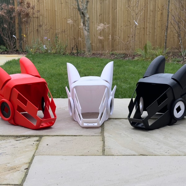 Protogen Mask Premade Etsy