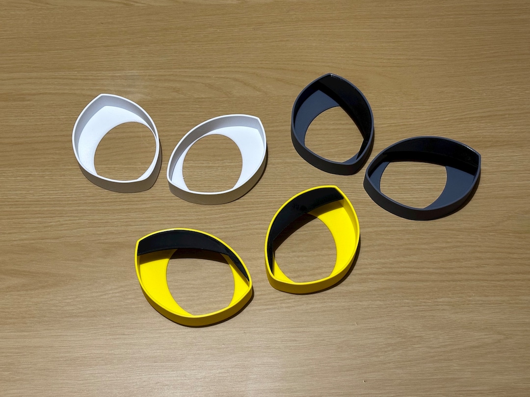 Kemono Fursuit Eye Base: 3D Printed PLA+ Blanks - Etsy
