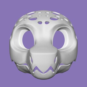 Wickerbeast Fursuit Head Base: 3D Printed Articulating Jaw - Etsy Australia