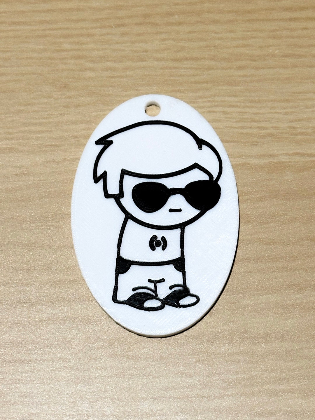 Dave Strider Keychain: 3D Printed Homestuck Accessory - Etsy