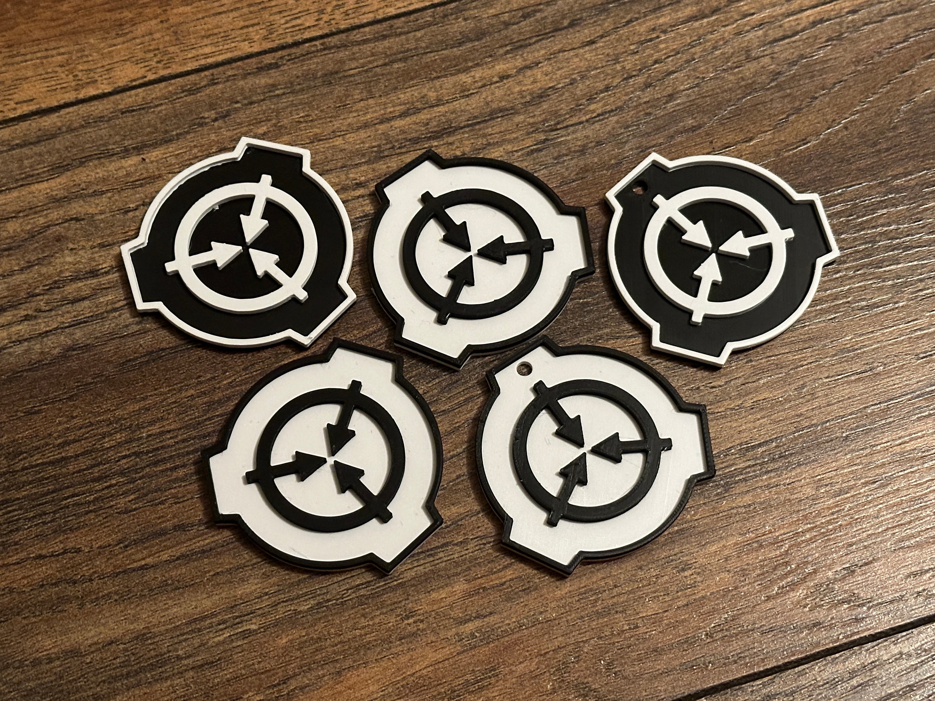 SCP Logo Patch 3D Printed - Etsy