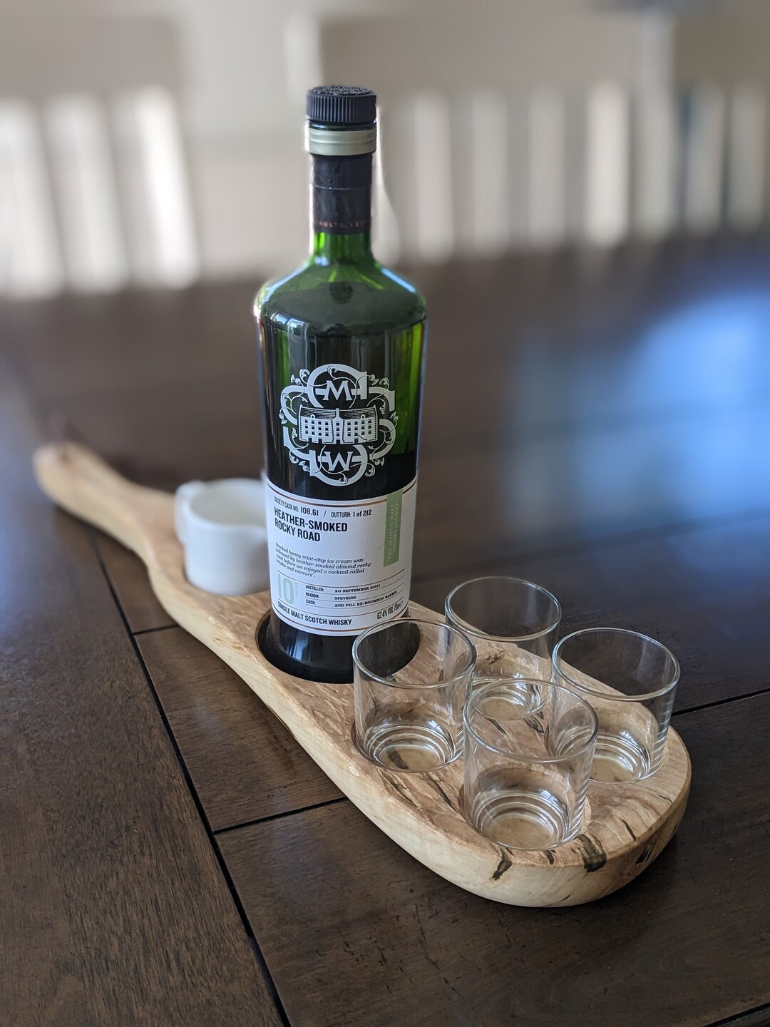 Scottish Sycamore Whisky Tray. Sustainably Sourced and Crafted in the ...