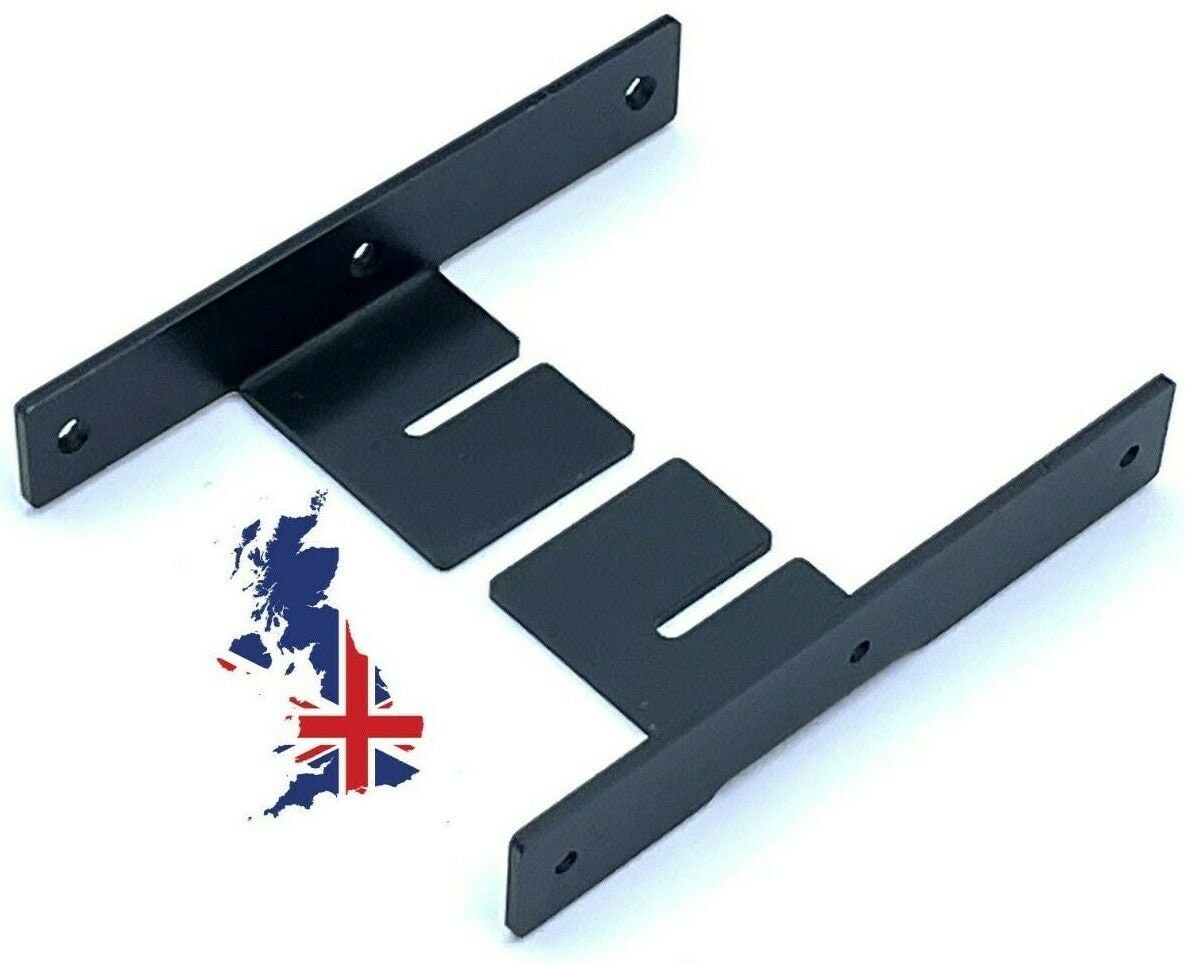 90cm Security Door Bar and Folded Face Fixing Brackets Fixing Screws ...