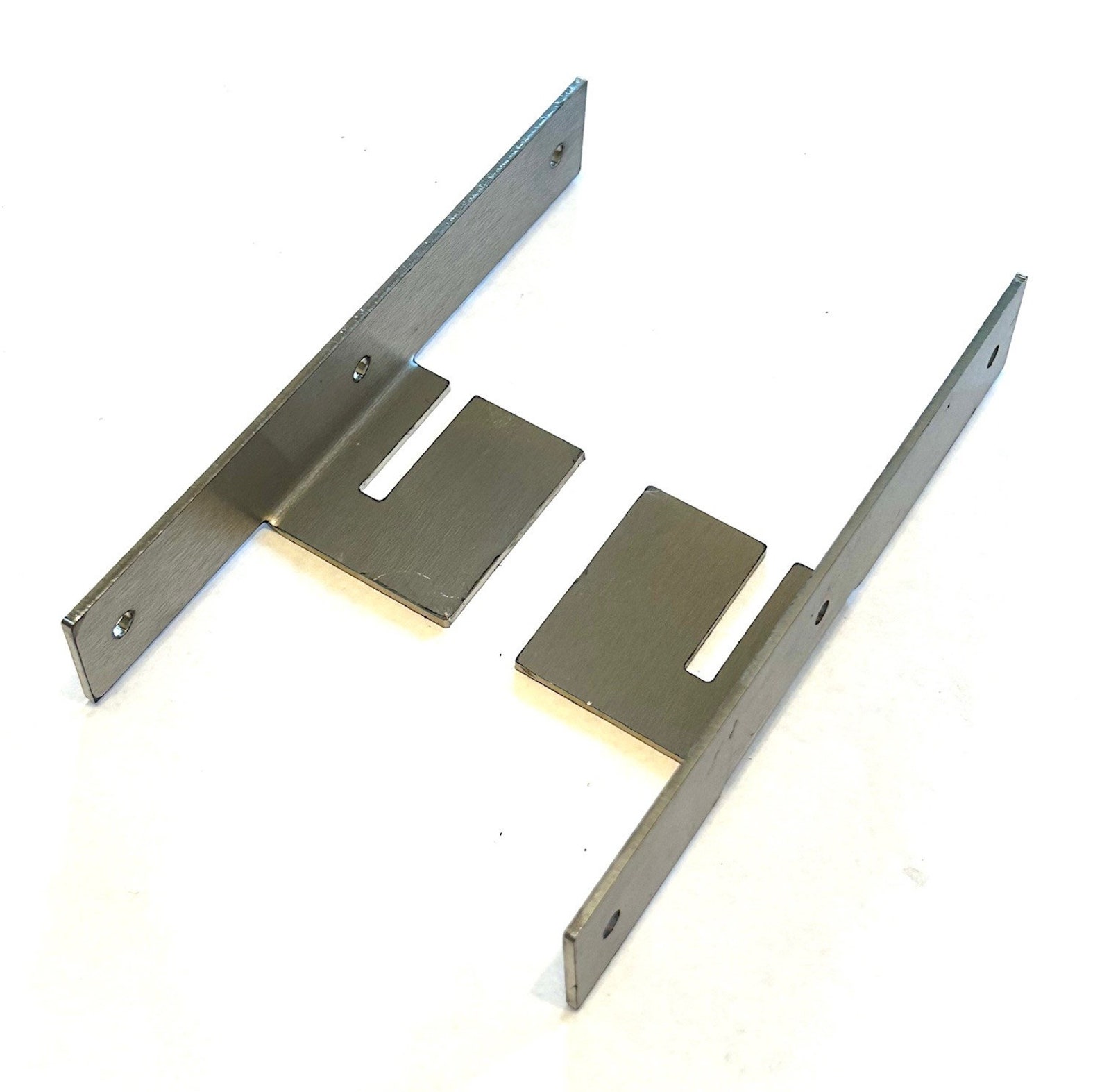 90cm Security Door Bar and Folded Face Fixing Brackets Fixing Screws ...