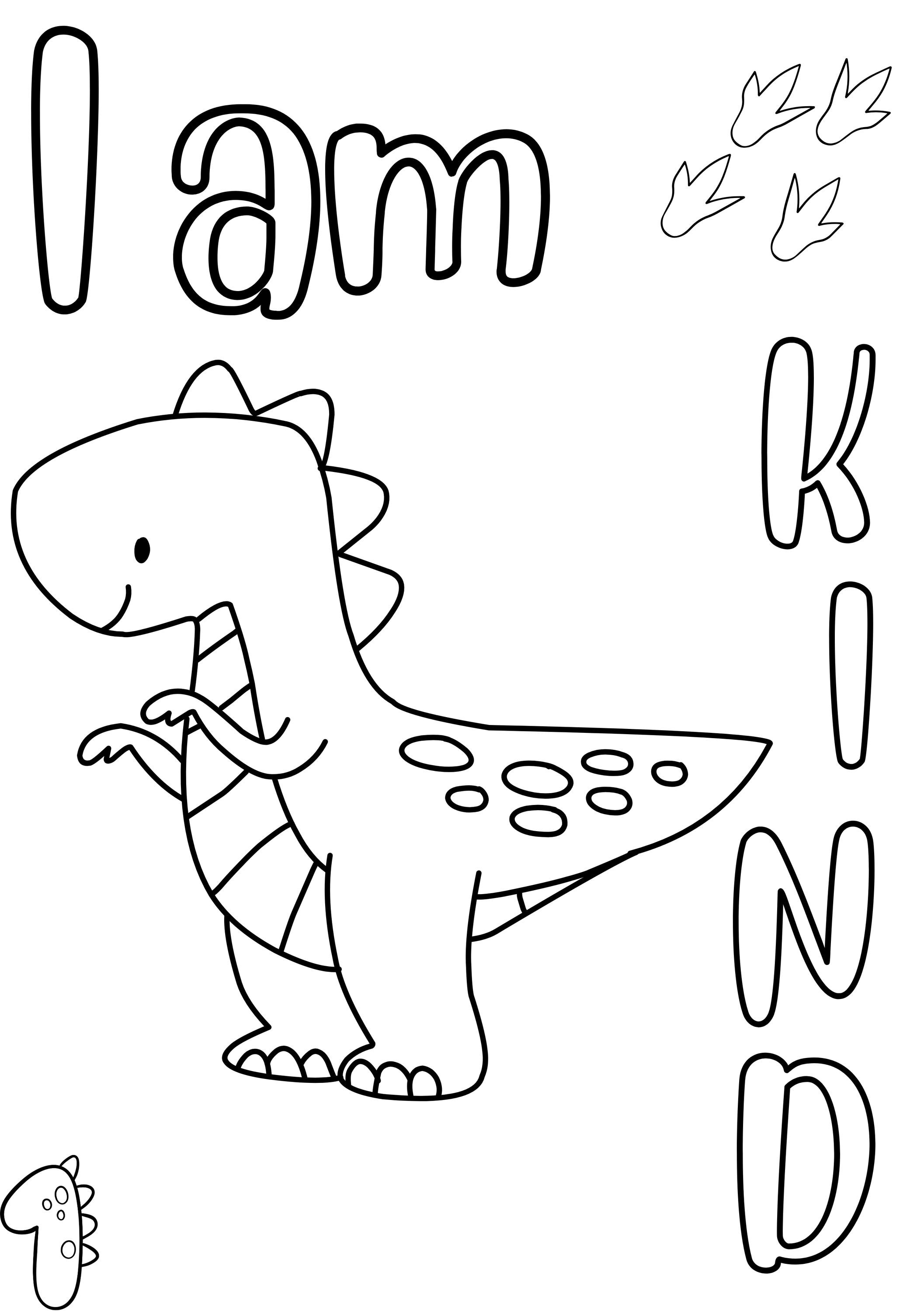 Dinosaur Affirmations Coloring Book - Etsy