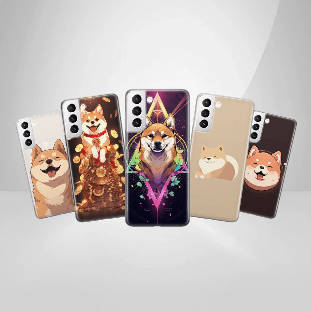 Shiba Inu Phone Case Meme Dog Cover for iPhone 14 13 12 Pro 11 XR 8 7 ...