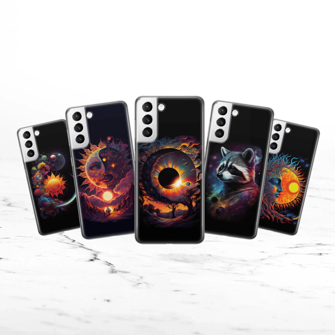 Universe Phone Case Solar System Cover for iPhone 14 13 12 Pro 11 XR 8 ...