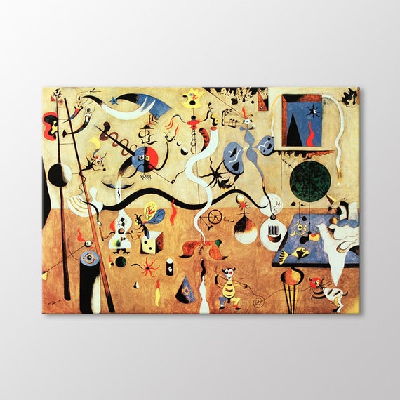 Miro Carnaval Van Harlekijn The Harlequin's Carnival By Joan Miró And