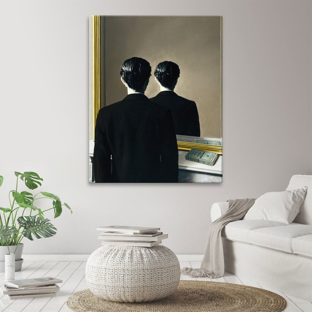 Not to Be Reproduced by Rene Magritte Canvas Wall Art - Etsy