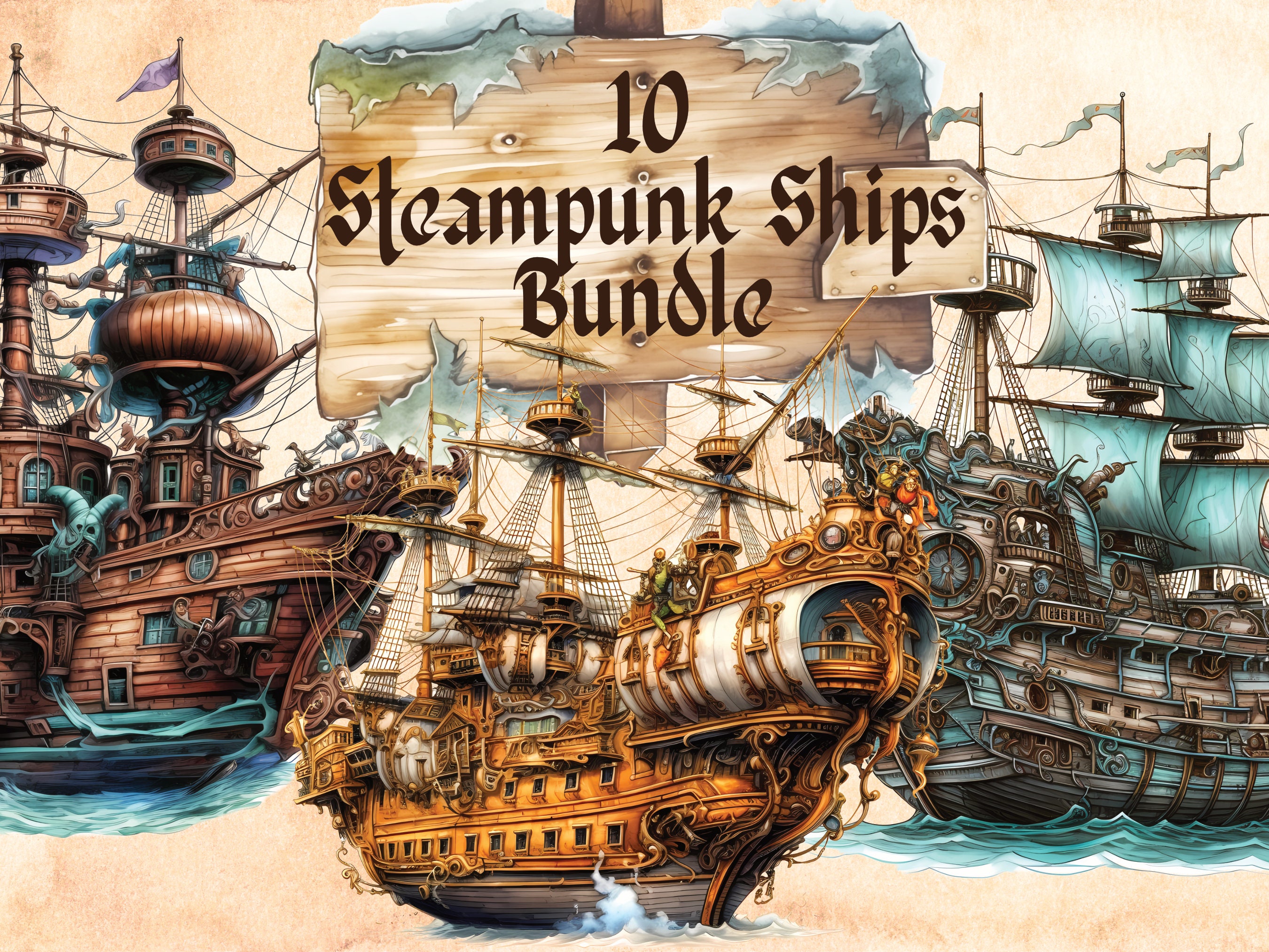 Steampunk Ships