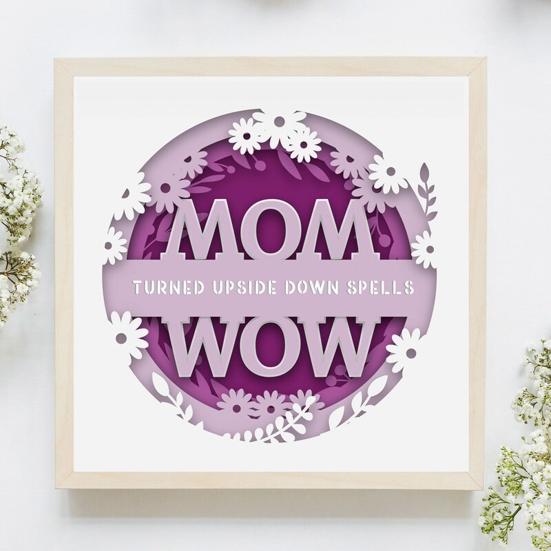 Mother Shadow Box - Etsy