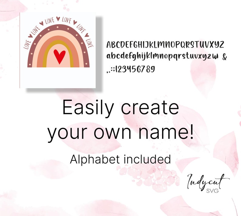 3D Baby Custom Name Shadow Box SVG New Born Rainbow Svg - Etsy