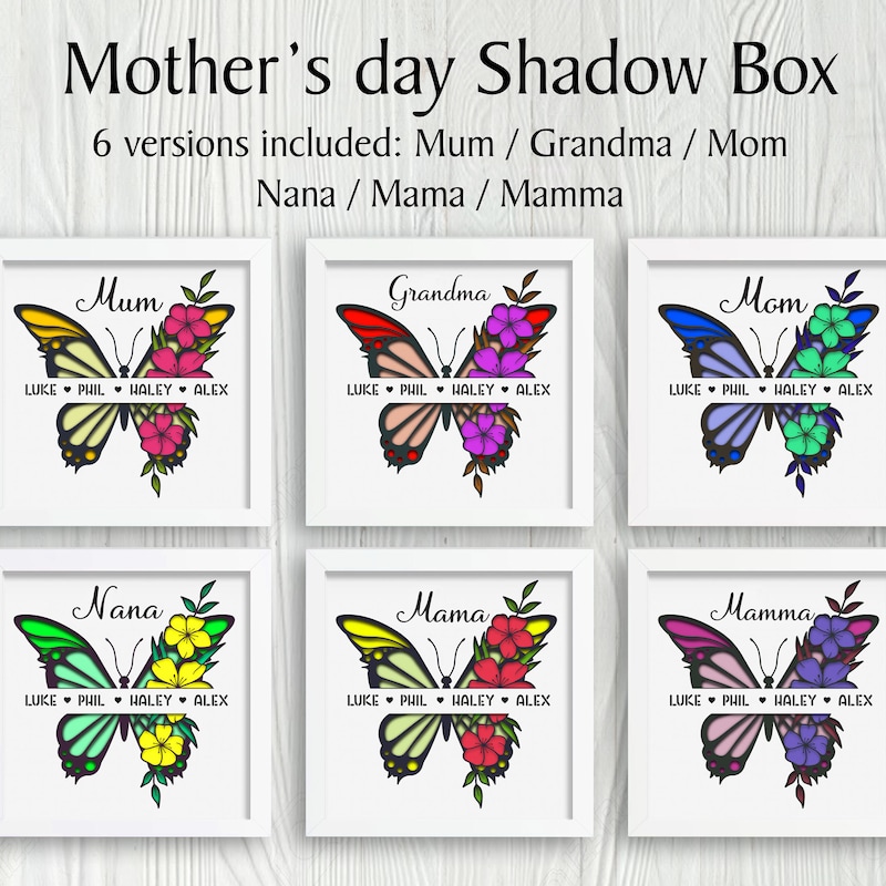Shadow Box Mom - Etsy