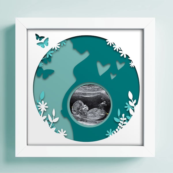 Baby Shadow Box - Etsy