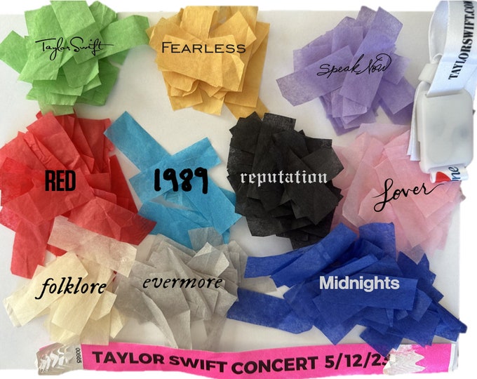 Authentic Taylor Swift Eras Tour Confetti Philly Philadelphia Hometown ...