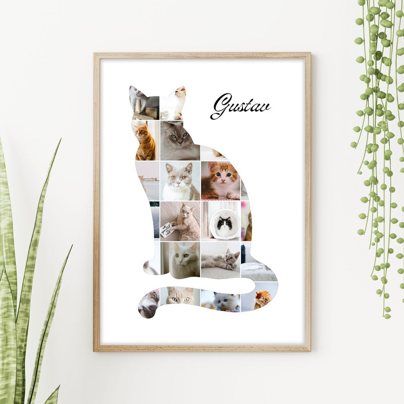 Cat Collage - Etsy