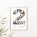 Custom 2nd Birthday Digital Photo Collage 2 Year Old Baby Personalized ...