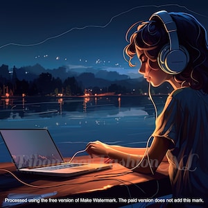 Lofi Youtube Backgrounds | Girl, Studying, Lakeside, Chill, Vibes ...