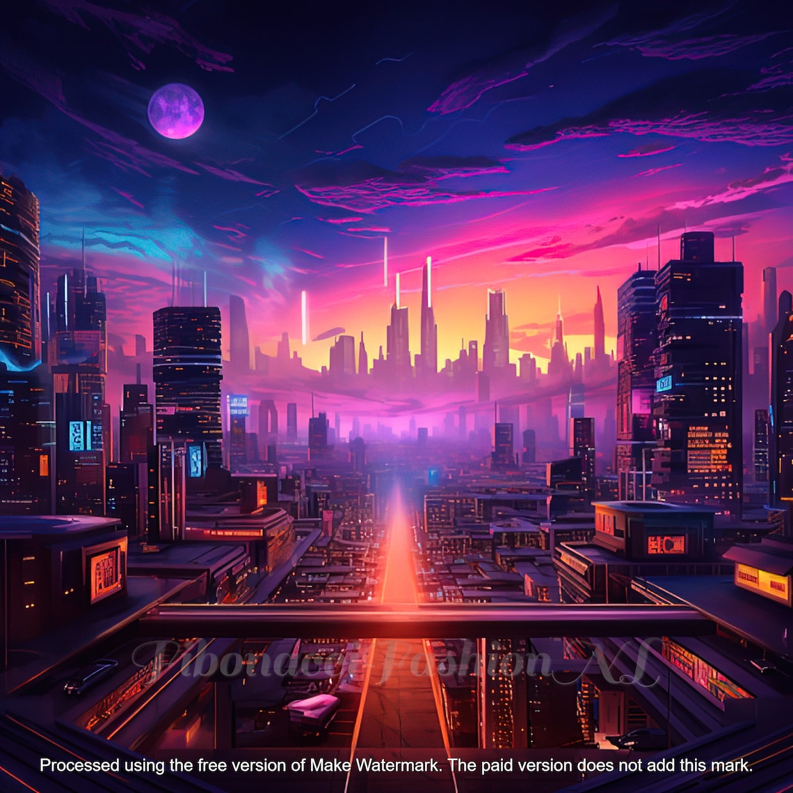 Youtube Synthwave Backgrounds City of Futuristic Life | Youtube, Music ...