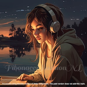Lofi Youtube Backgrounds | Girl, Studying, Lakeside, Chill, Vibes ...