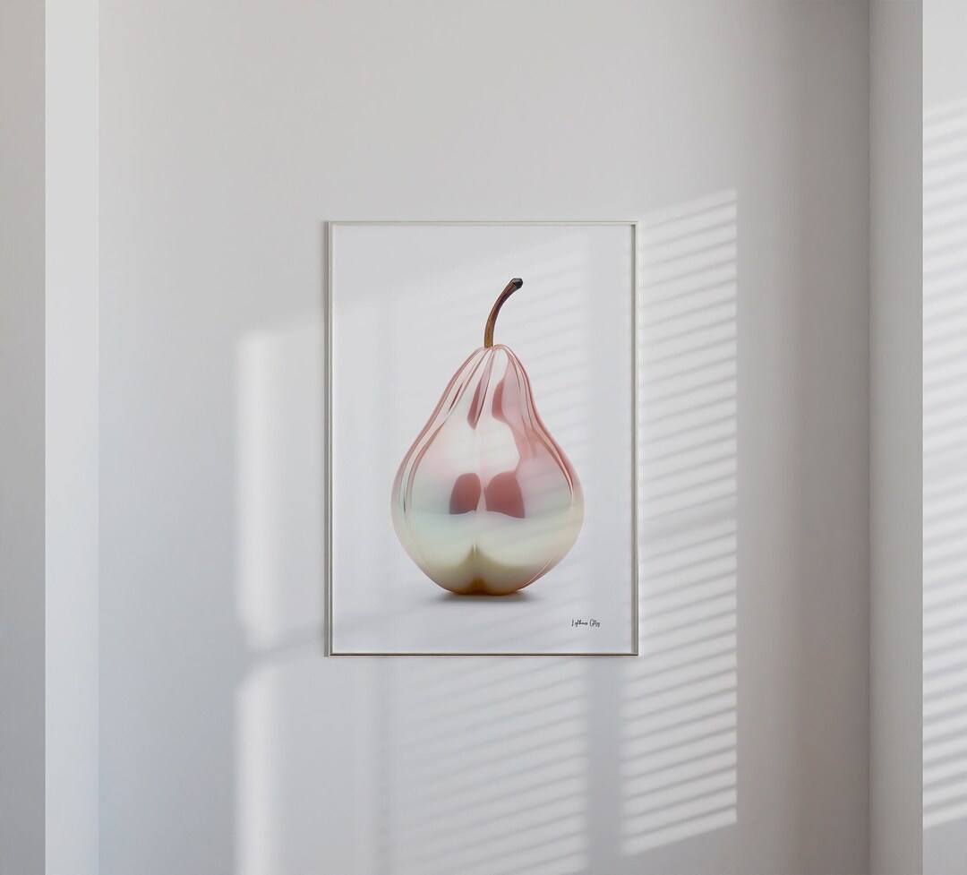 Avocado Wall Art Digital Print Fruit Print Kitchen Decor, Botanical ...