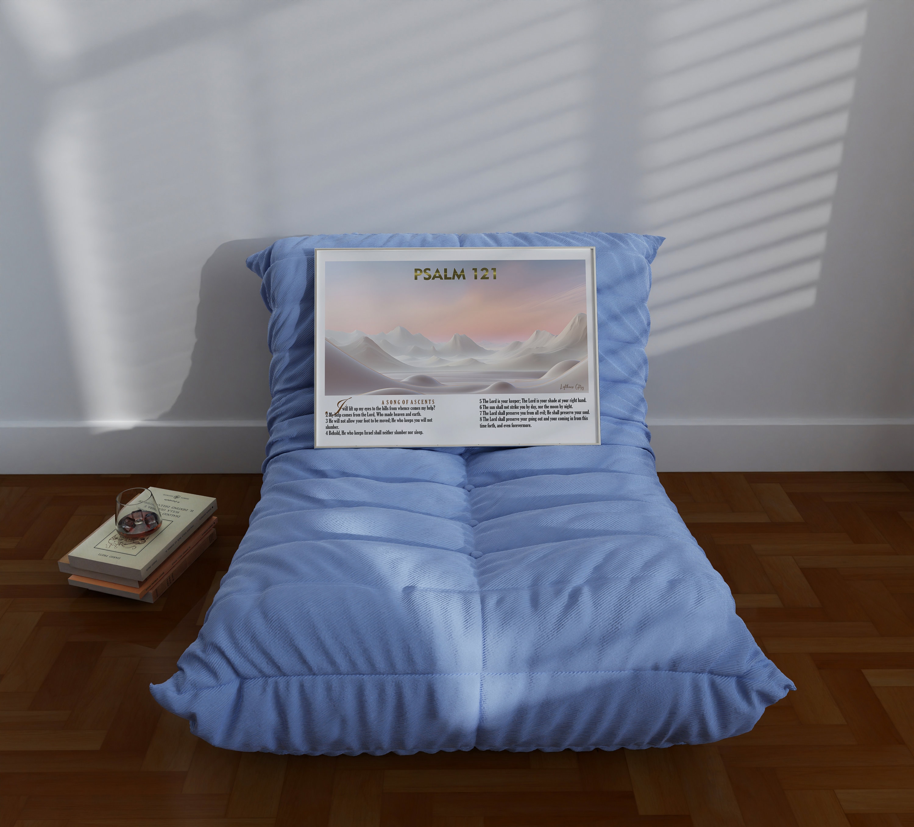 Psalm 121 Wall Art, Bible Verse Poster, Digital Wall Art for Christians ...