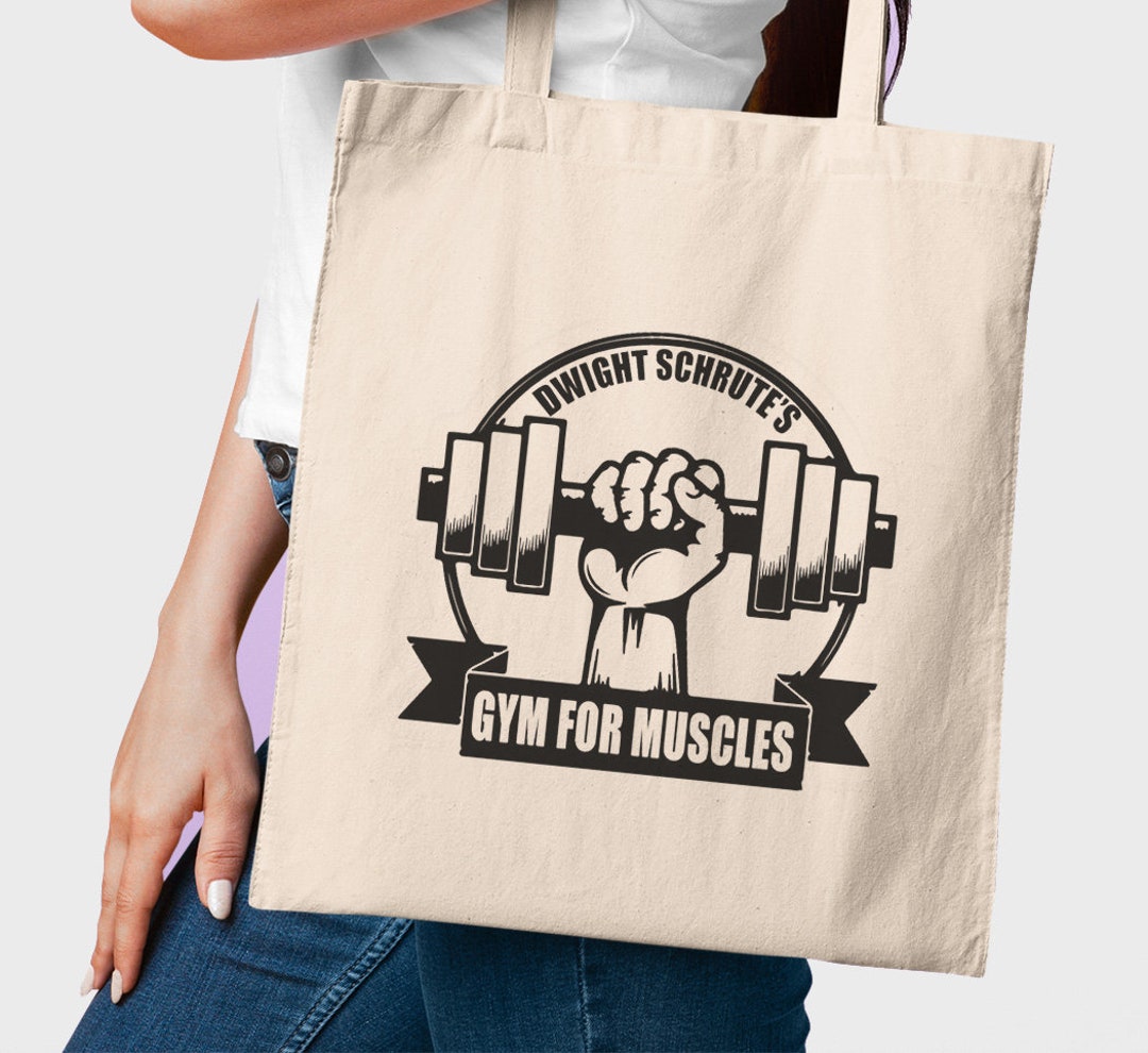 Dwight Schrute Gym for Muscles Funny the Office TV Show Cotton - Etsy