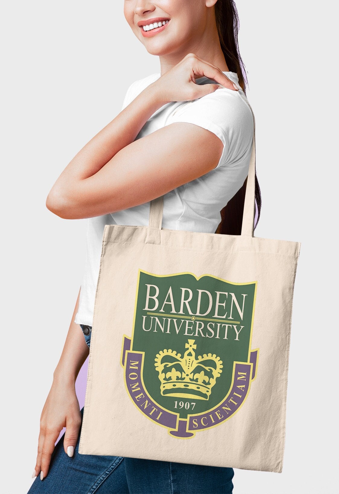 Barden University Crest Logo Pitch Perfect Cotton Tote Bag - Etsy
