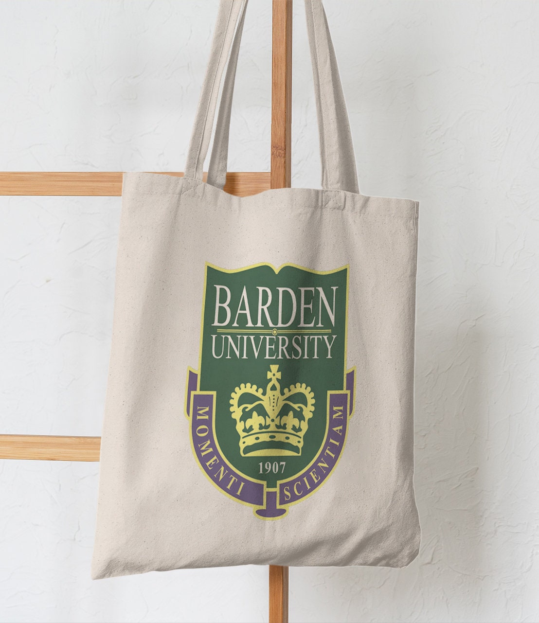 Barden University Crest Logo Pitch Perfect Cotton Tote Bag - Etsy
