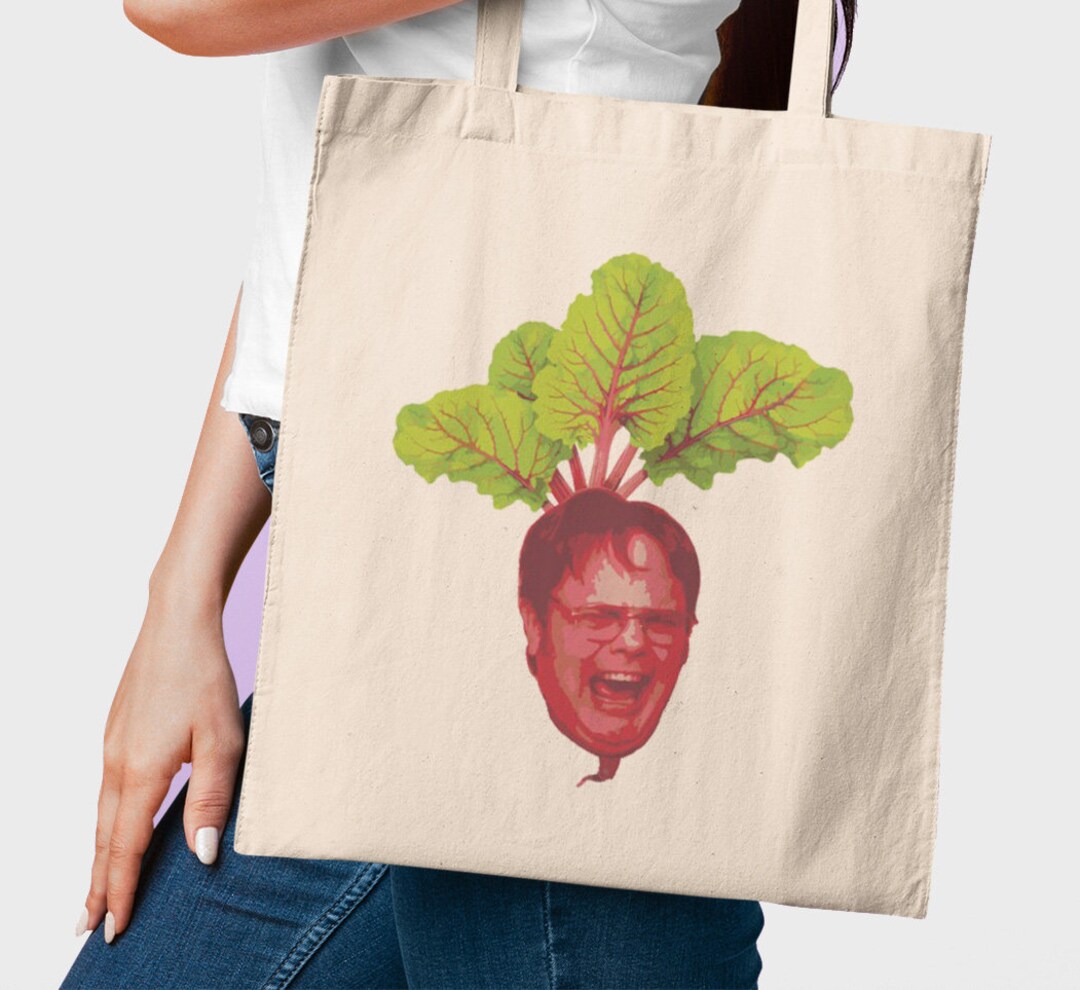 Screaming Dwight Schrute the Office TV Show Cotton Tote Bag - Etsy