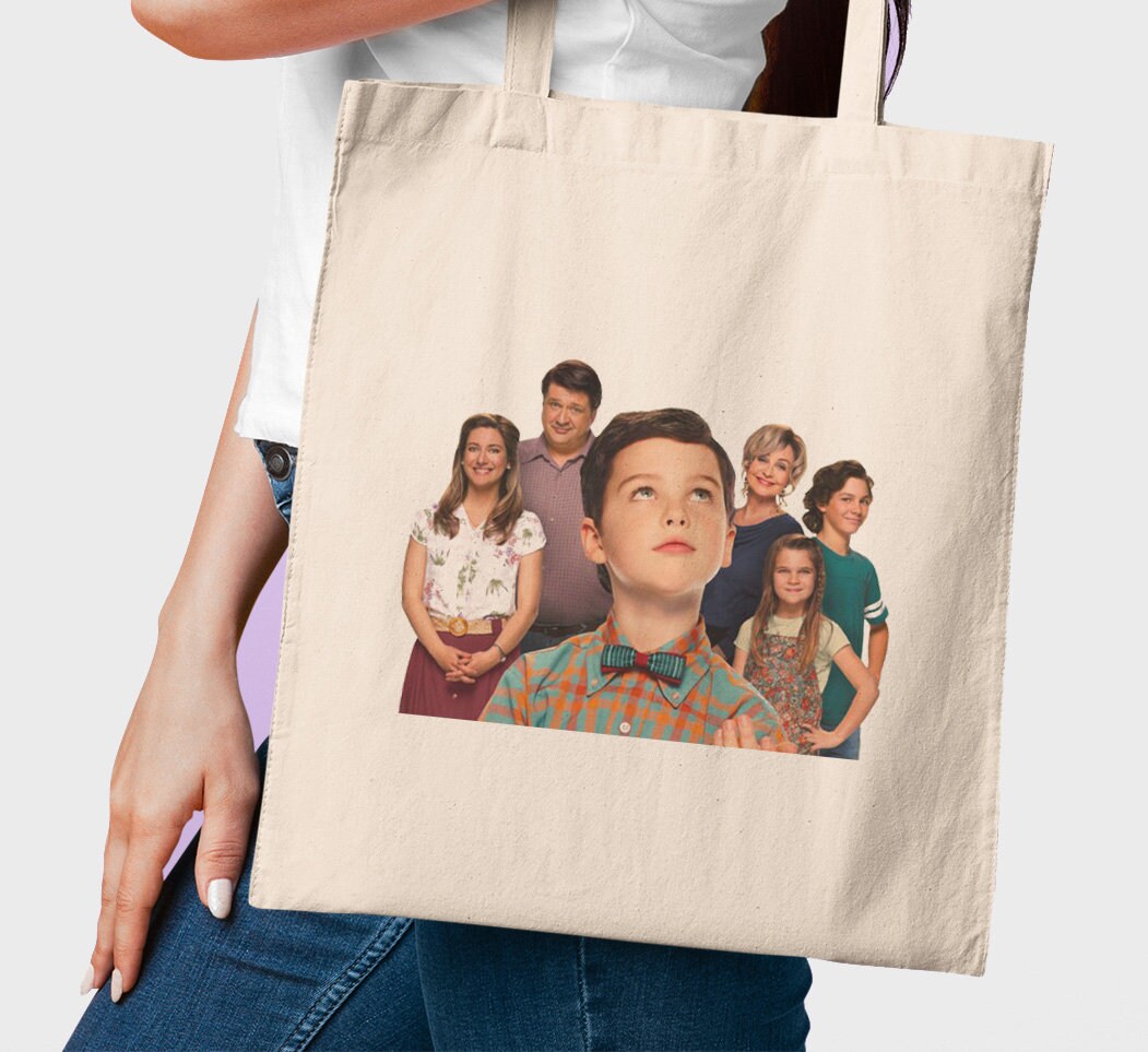 The Best Family Young Sheldon TV Show Sitcom Cotton Tote Bag - Etsy