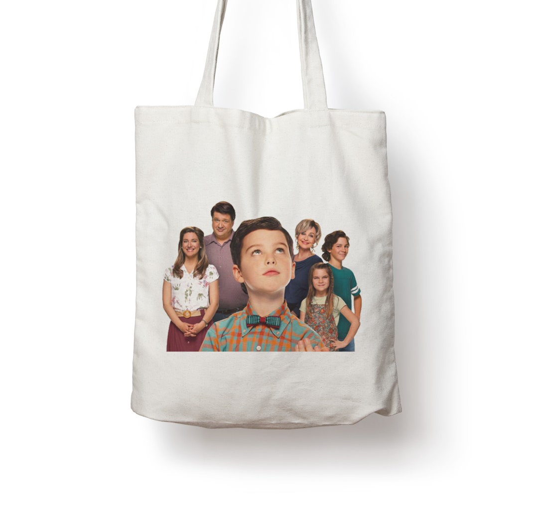 The Best Family Young Sheldon TV Show Sitcom Cotton Tote Bag - Etsy